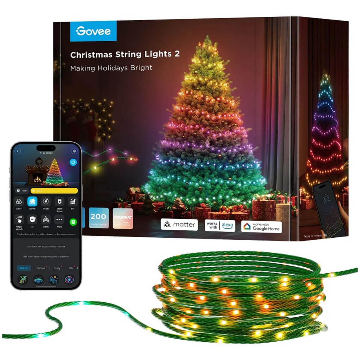 Govee Christmas String Lights 2 - MatterDevices.io