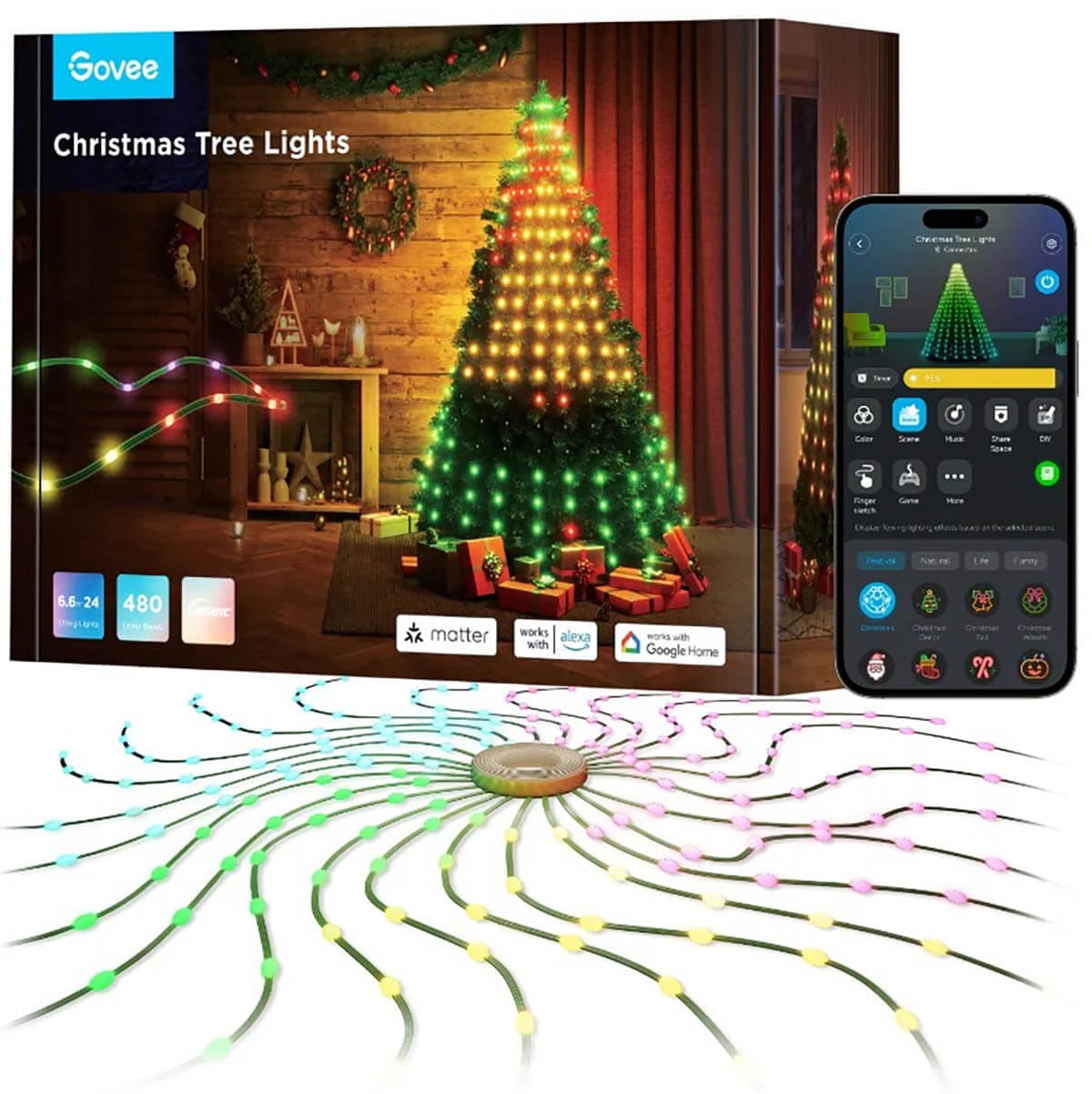 Govee Christmas Tree Lights - MatterDevices.io