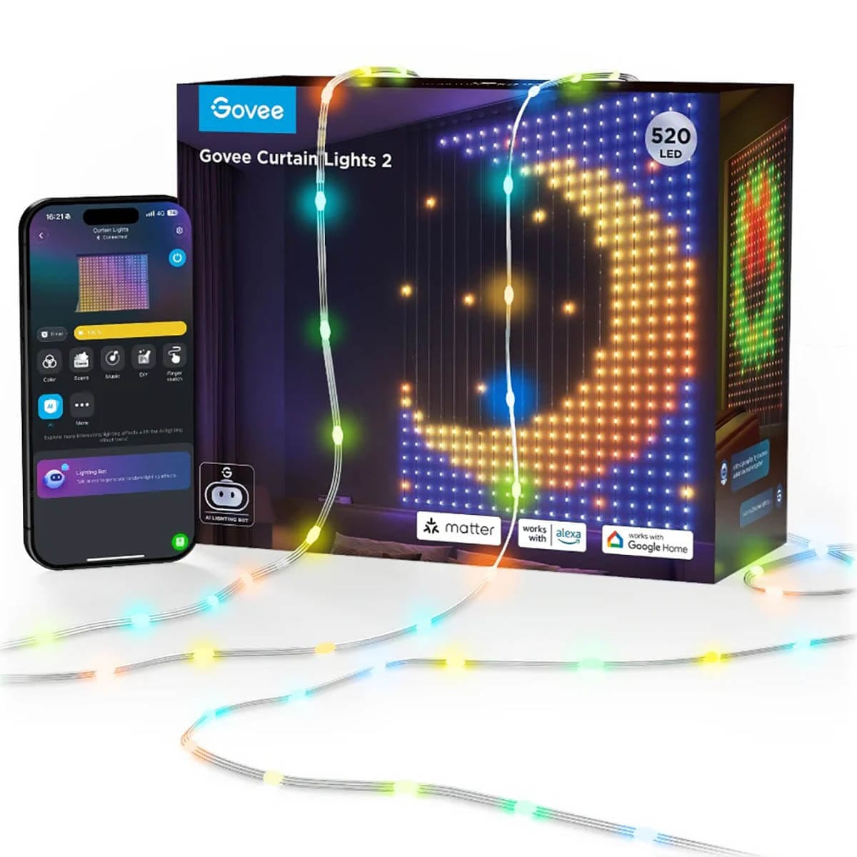 Govee Curtain Lights 2 - MatterDevices.io