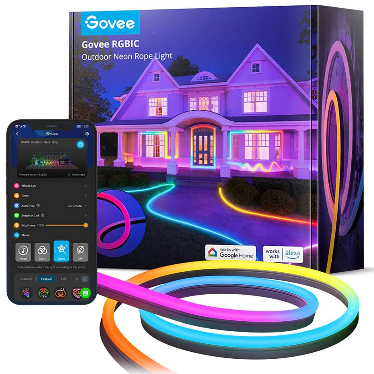 Govee Outdoor Neon Rope Light - MatterDevices.io