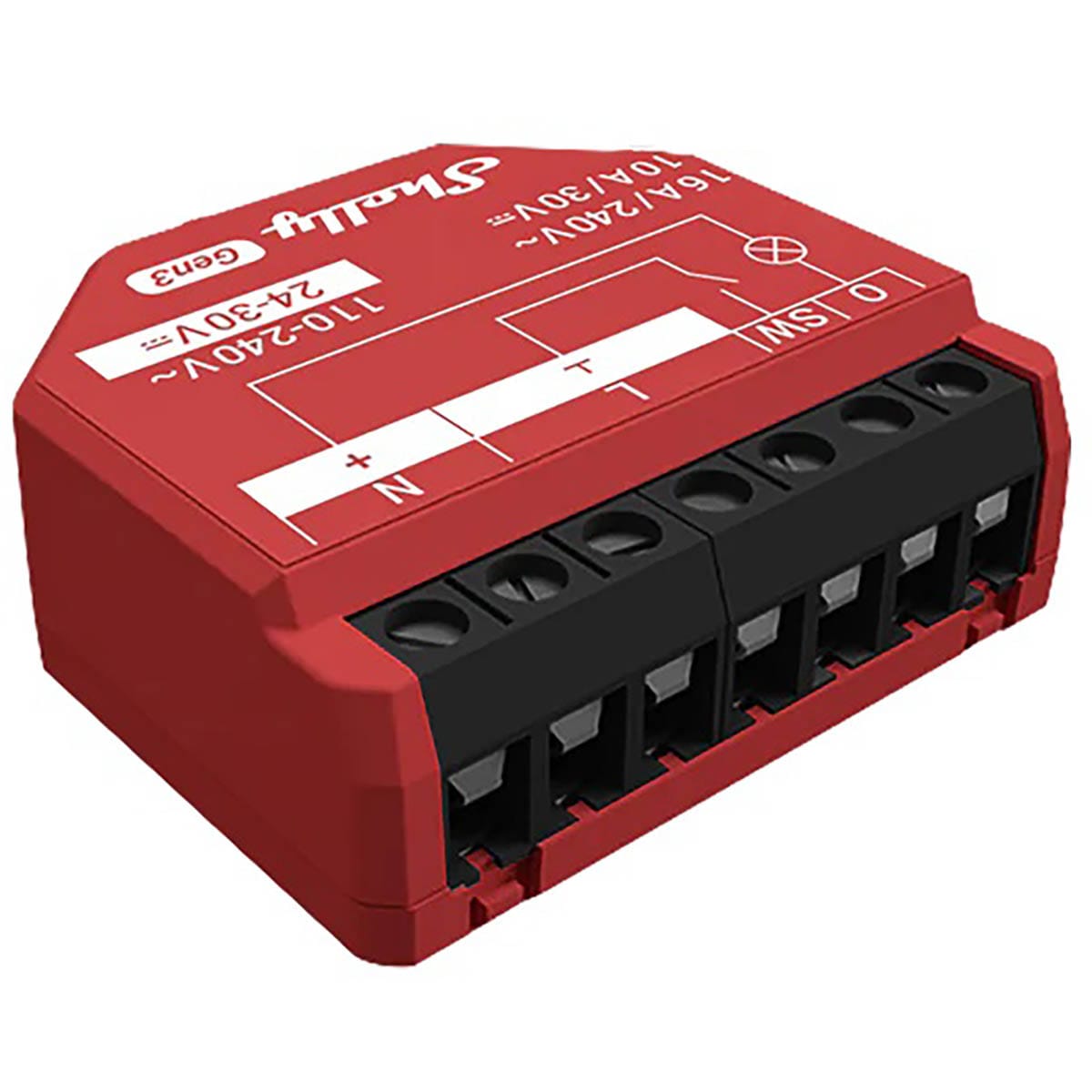 Shelly Switch 1PM Gen3 with Energy Meter - MatterDevices.io