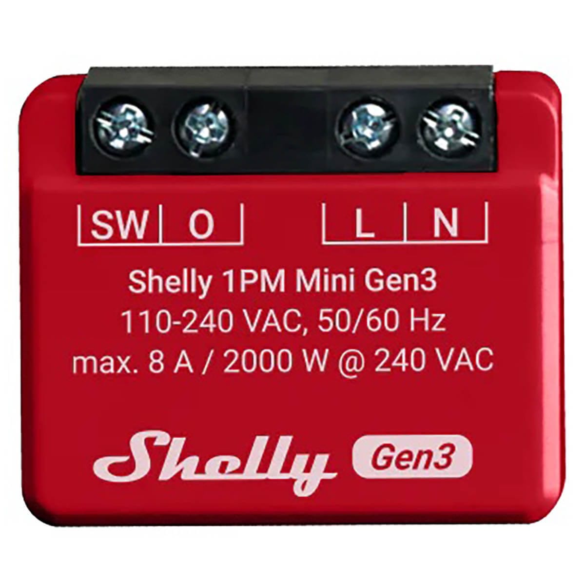 Shelly Switch 1PM Mini Gen3 with Energy Meter - MatterDevices.io