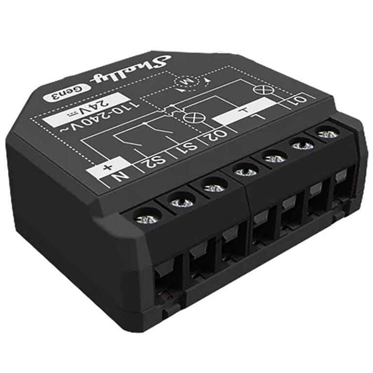 Shelly Switch 2PM Gen3 with Energy Meter - MatterDevices.io