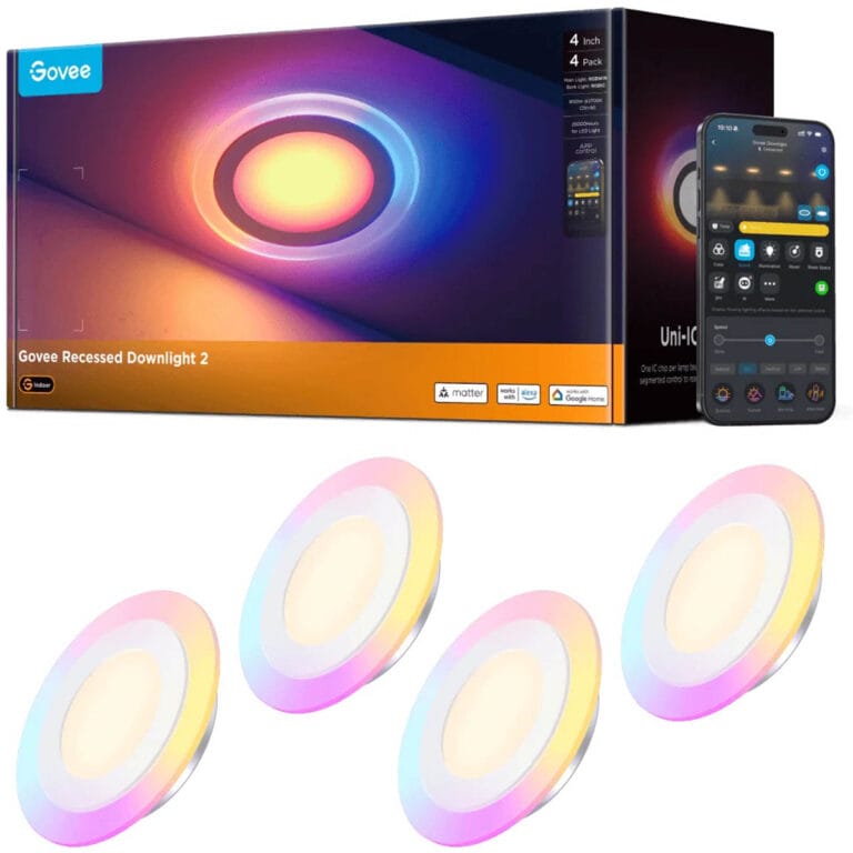 Govee Recessed Lights Pro with Night Light - MatterDevices.io