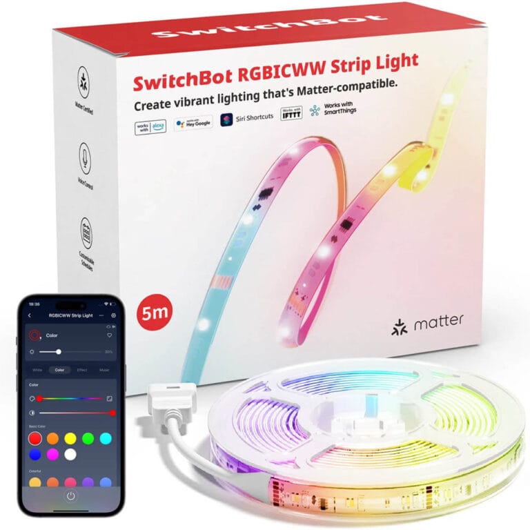 SwitchBot RGBICWW Strip Light - MatterDevices.io